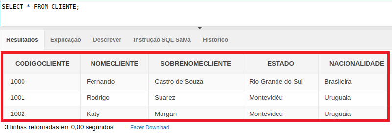 Modificar - Oracle